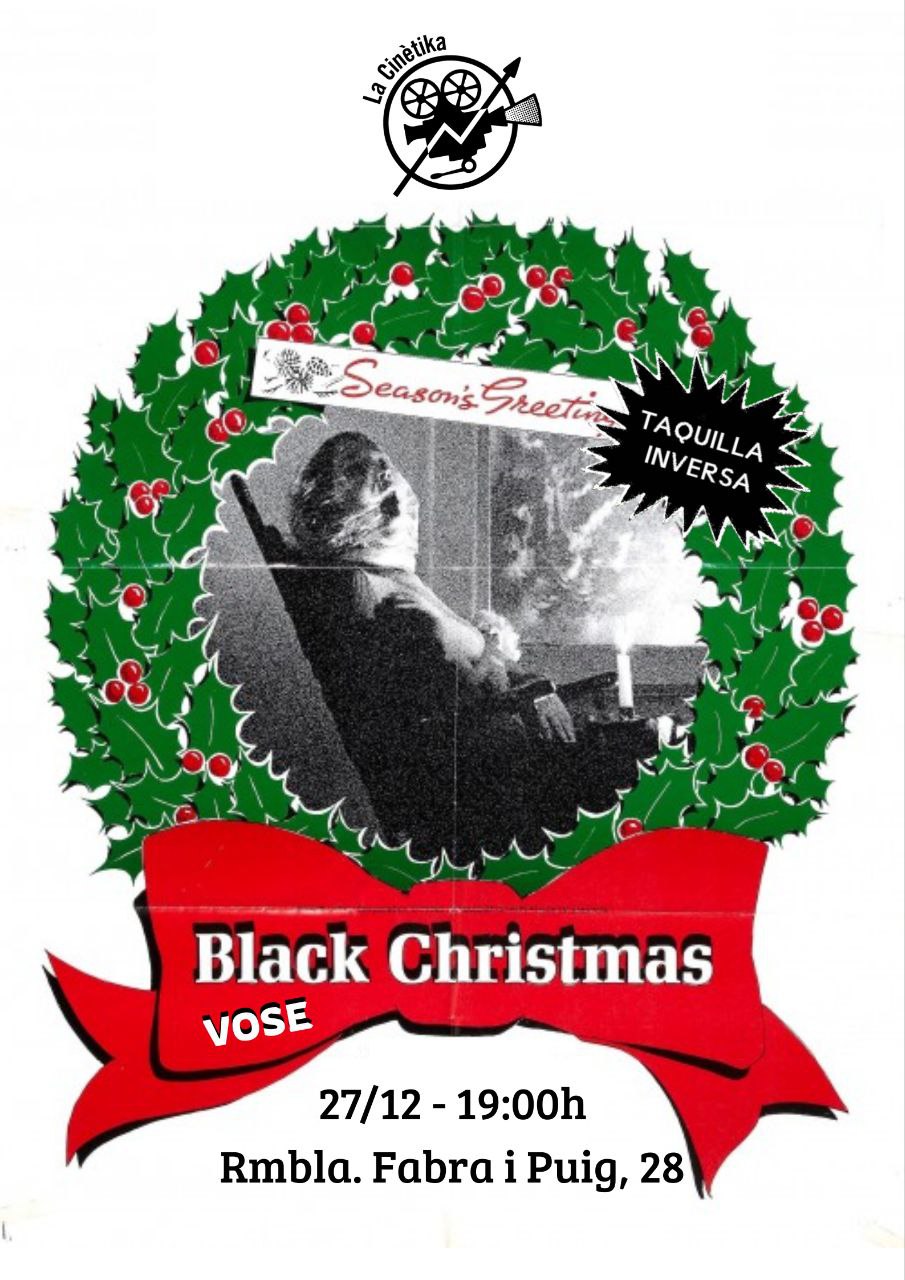 Això és avui: 27/12/25 Cicle mamarracha/slashers projectarà Black ...
